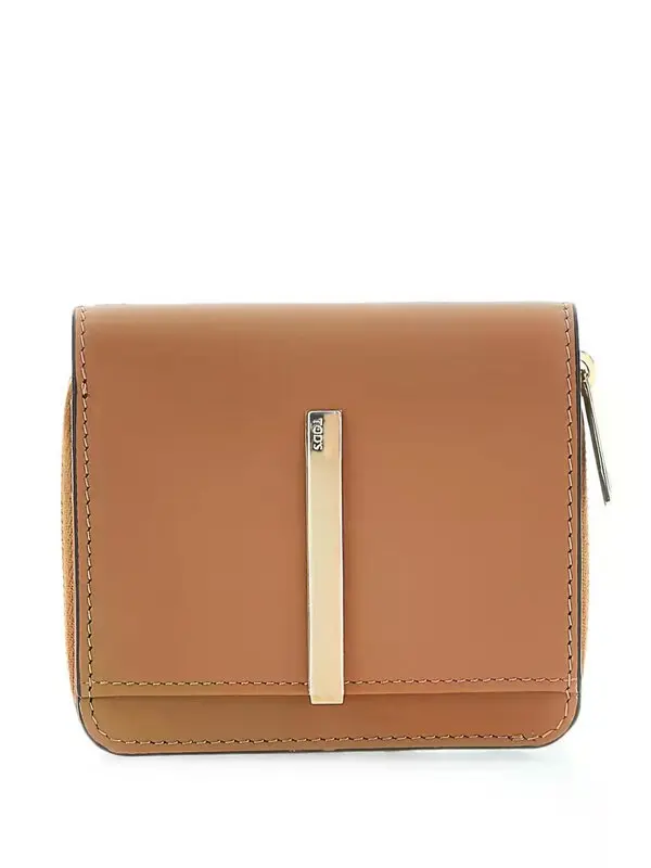 TOD'S Logo-plaque Leather Wallet