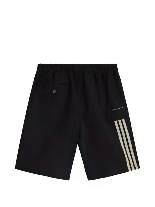 Adidas Song For The Mute 3-stripe Shorts - Black