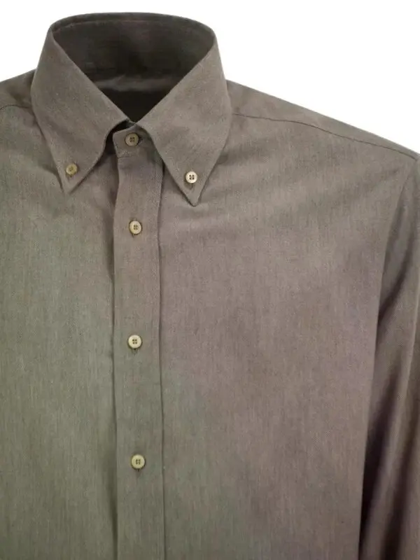 Brunello Cucinelli Button-down Box-pleat Shirt
