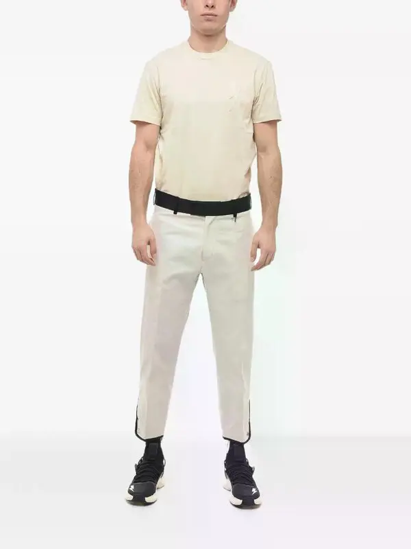 Neil Barrett Tailored Trousers With Contrasting Waistband