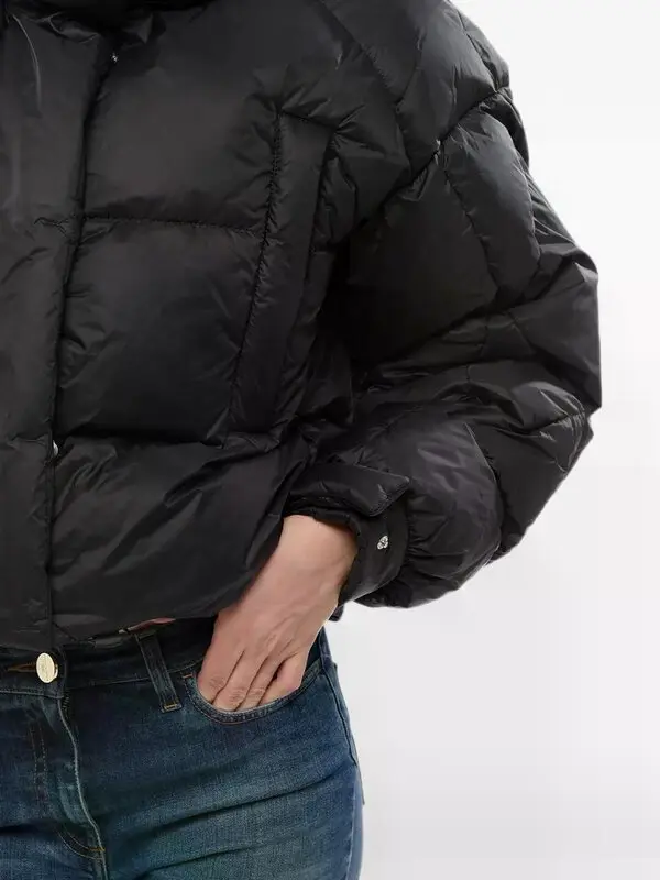 Bacon Puffa Ring Quilted Jacket