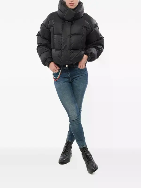 Bacon Puffa Ring Quilted Jacket