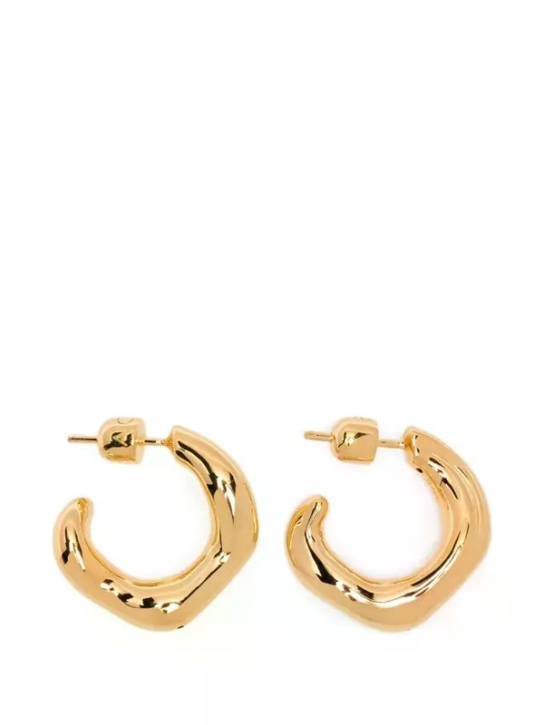 MARIA BLACK Large Anil Hoop Earrings - Gold