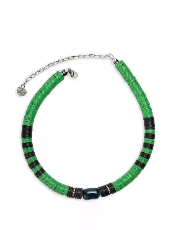 HIJAS DE PUKA Beaded Necklace - Green