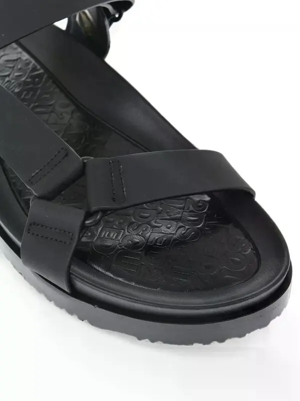 Dsquared2 Logo-print Touch-strap Sandals