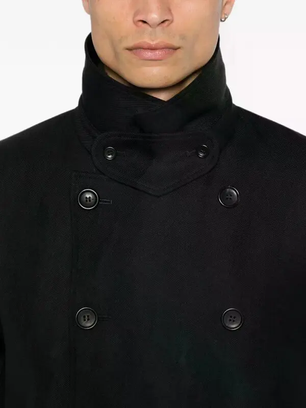 REVERES 1949 Double-breasted High-neck Coat