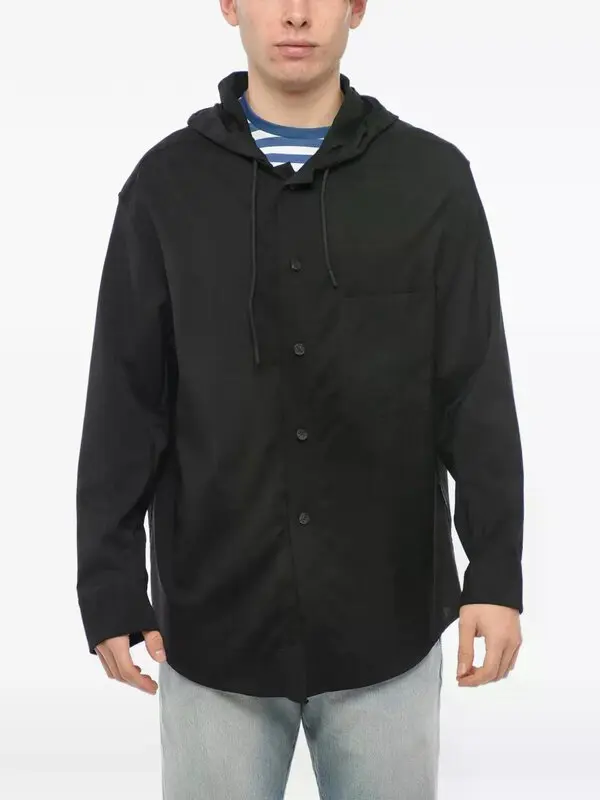 HEVO Hooded Chest Pocket Lightweight Jacket