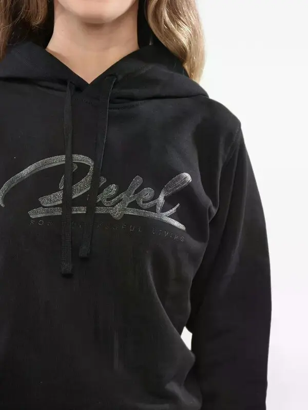 DIESEL® Logo Print Hoodie