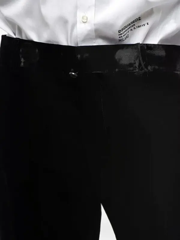 Dsquared2 Side-pocket Velour Trousers