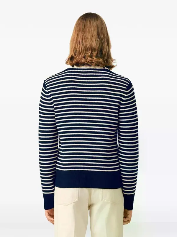AMI Paris Sailor Striped Wool Crewneck Sweater