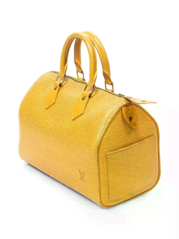 LOUIS VUITTON Epi Leather Speedy 25 Tote Bag - Yellow