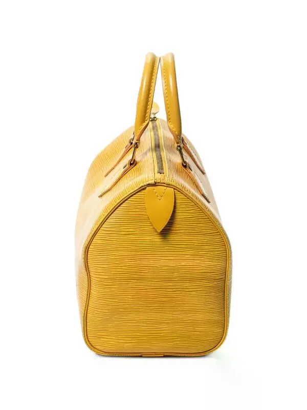 LOUIS VUITTON Epi Leather Speedy 25 Tote Bag - Yellow