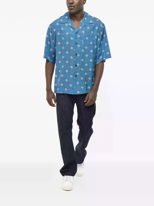 Marni Floral-print Bowling Shirt
