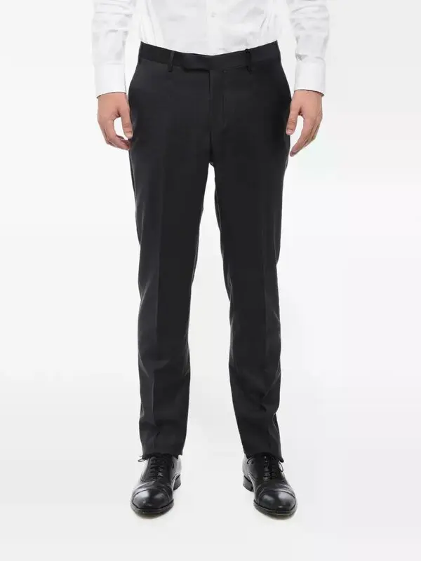 Corneliani Tailored Trousers With Pressed Creases