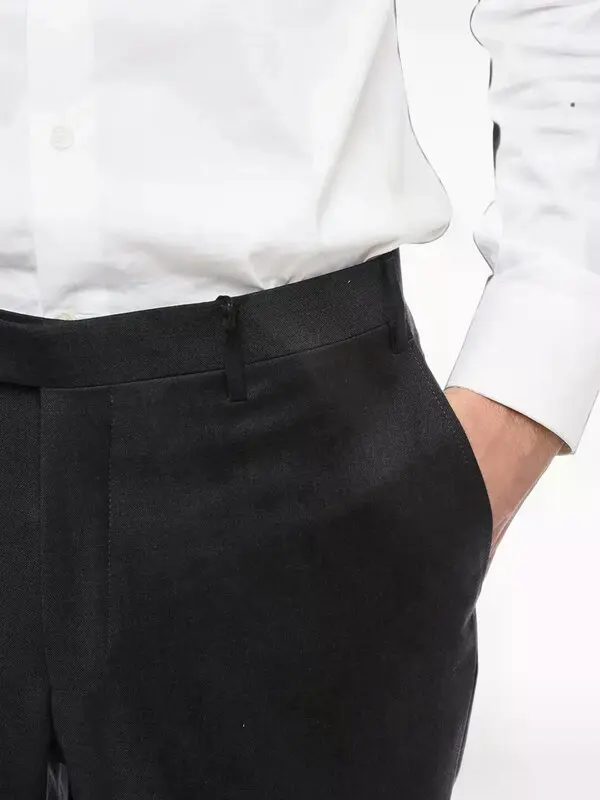 Corneliani Tailored Trousers With Pressed Creases