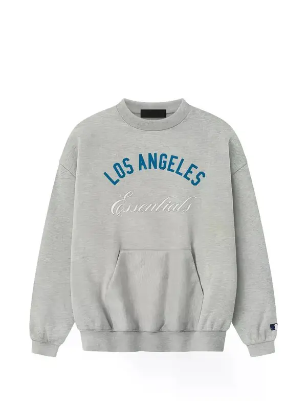 Fear Of God Essentials Logo-print Sweatshirt - Grey