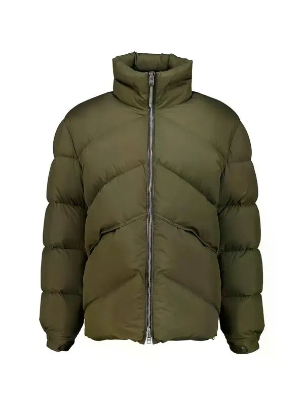TOM FORD Chevron-quilted Padded Jacket - Green