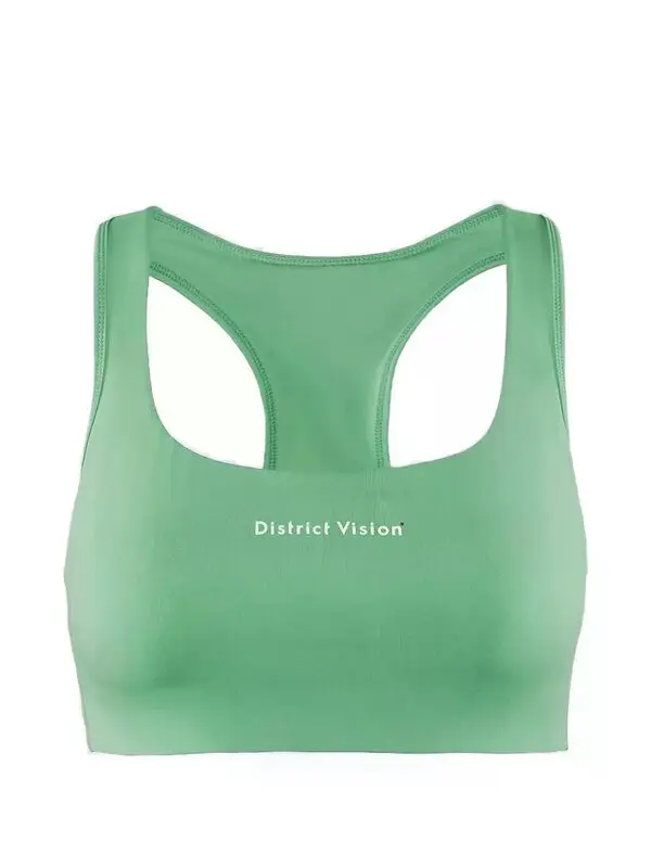DISTRICT VISION Racerback Sports Bra - Green