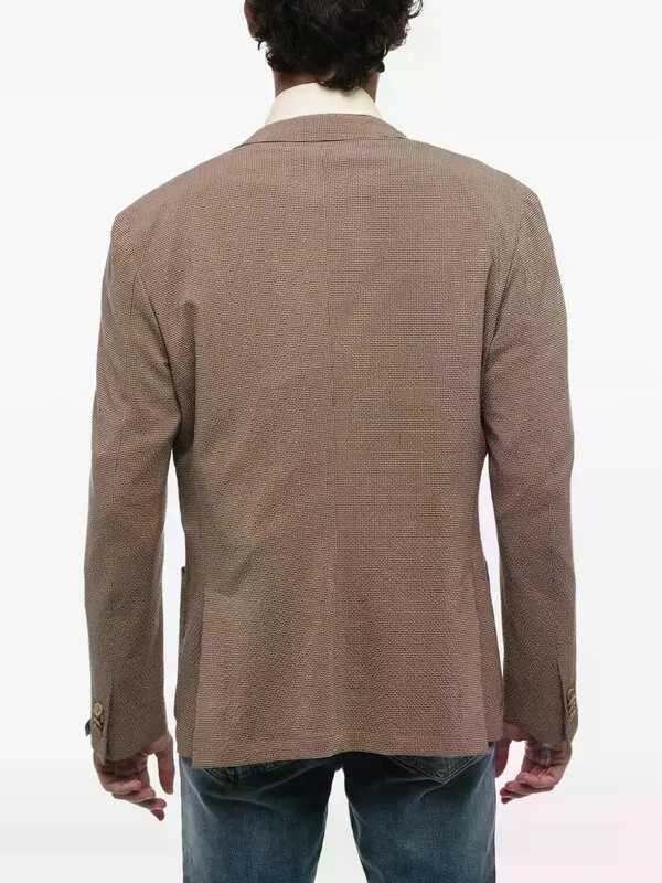 Corneliani Hopsack-weave Half-lined Blazer