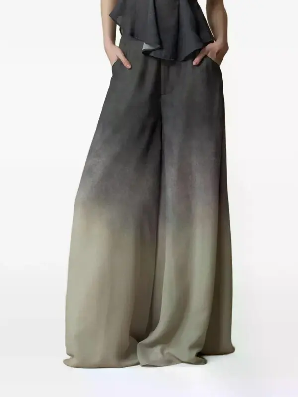 ELYWOOD Ombré Tie-dye Palazzo Pants