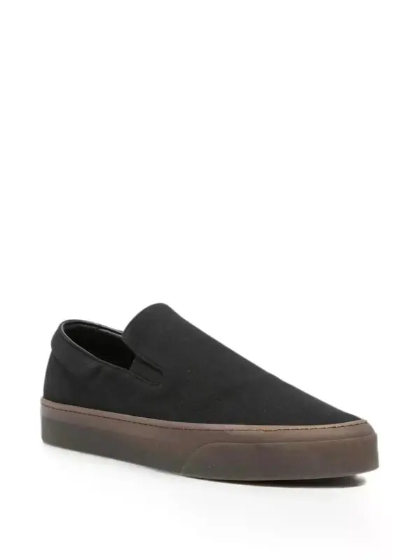 THE ROW Mh Slip-on Shoes - Black