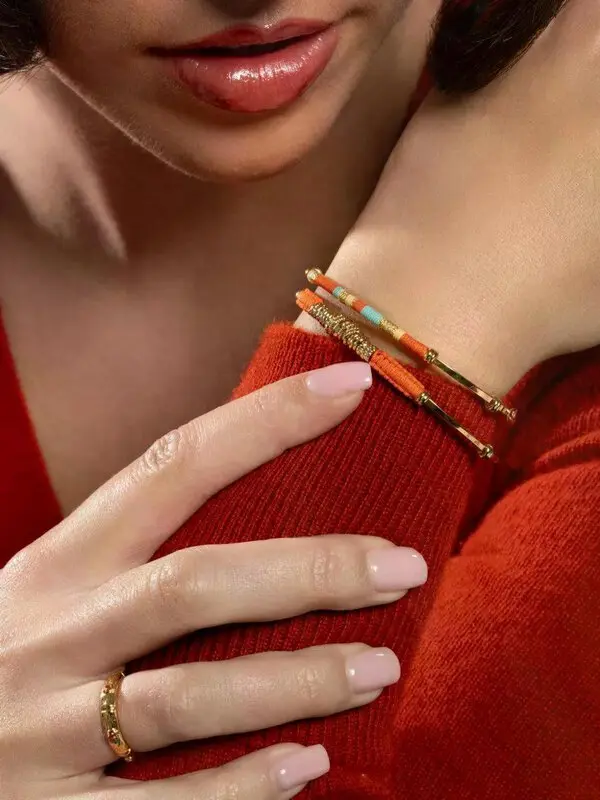 Gas Bijoux Zanzibar Thread-wrapped Bracelet