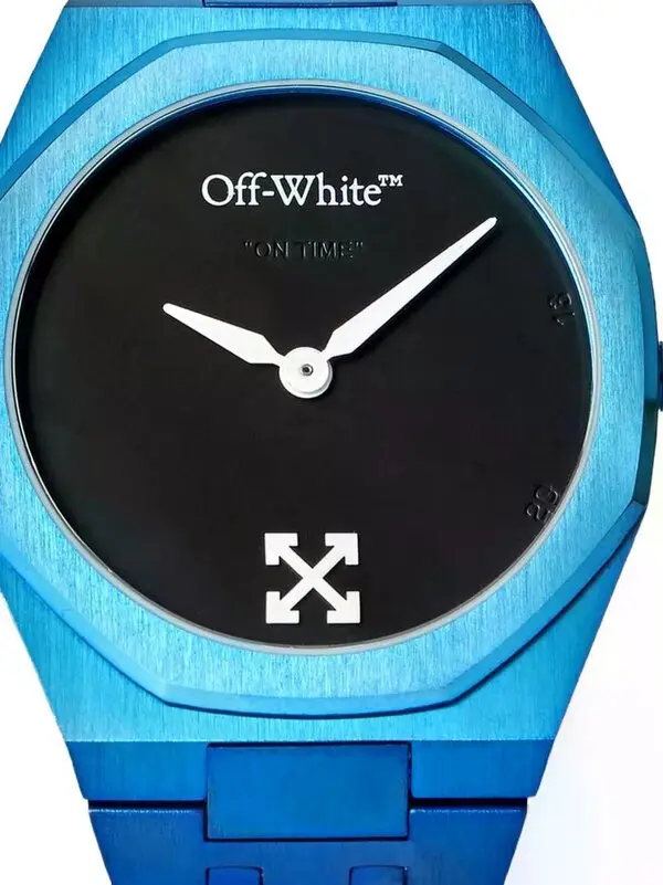 Off-White On Time Arrow 39mm Watch - Black