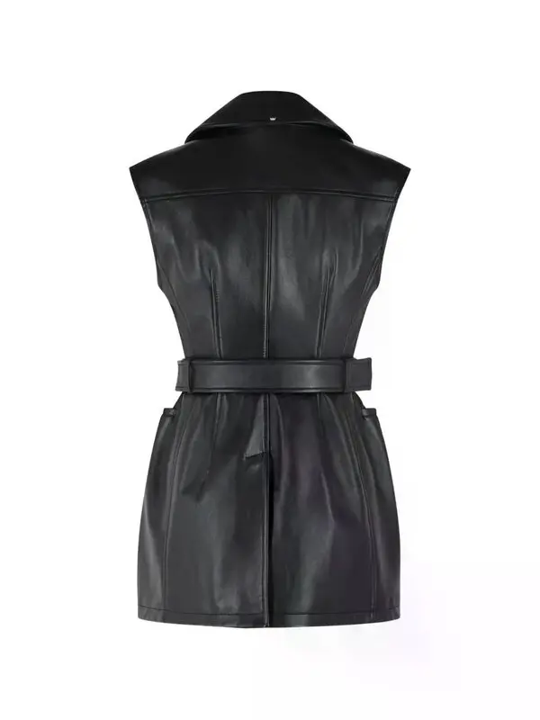 Sportmax Belted Sleeveless Jacket