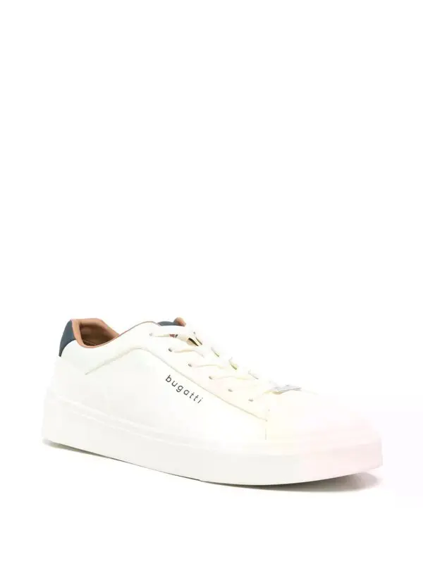 BUGATTI Logo Print Lace Up Sneakers