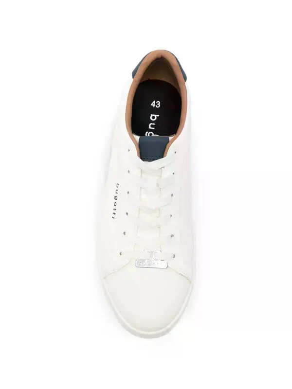 BUGATTI Logo Print Lace Up Sneakers