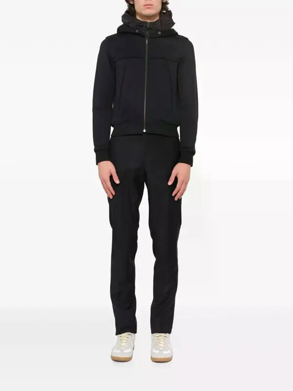 WOOYOUNGMI Hooded Zip-up Jacket - Black