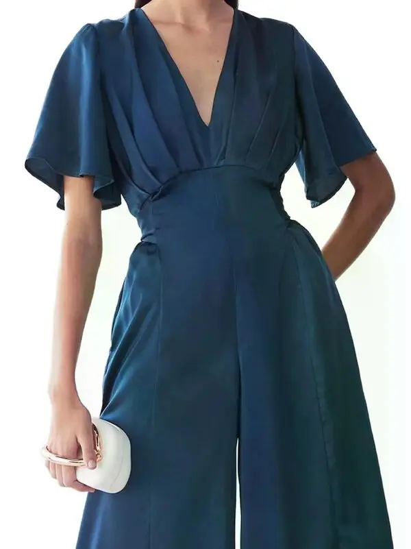 WILLA Fabian V-neck Jumpsuit