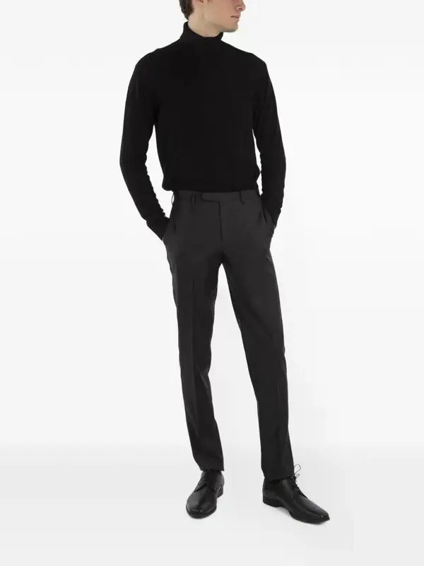 Corneliani Belt-loops Tailored Trousers - Grey