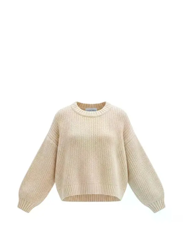 EMERSON RENALDI Ribbed-knit Crew-neck Sweater