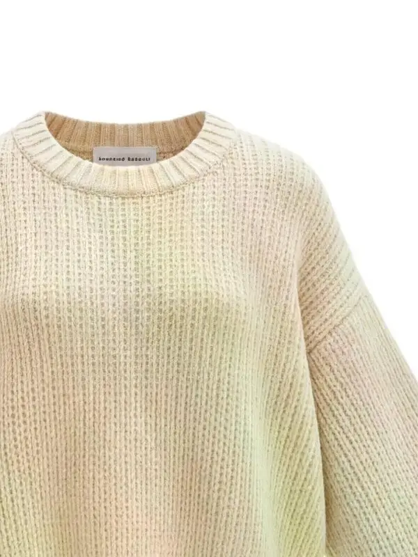 EMERSON RENALDI Ribbed-knit Crew-neck Sweater