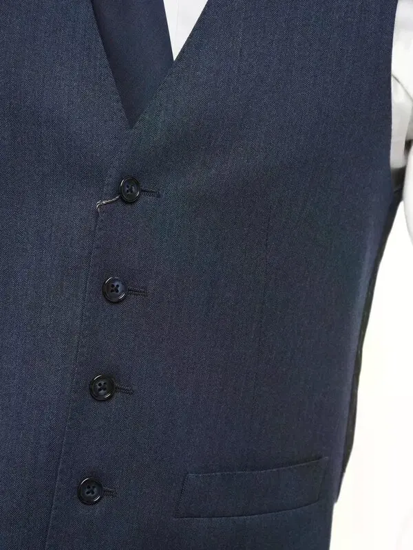 Corneliani Leader Wool Waistcoat