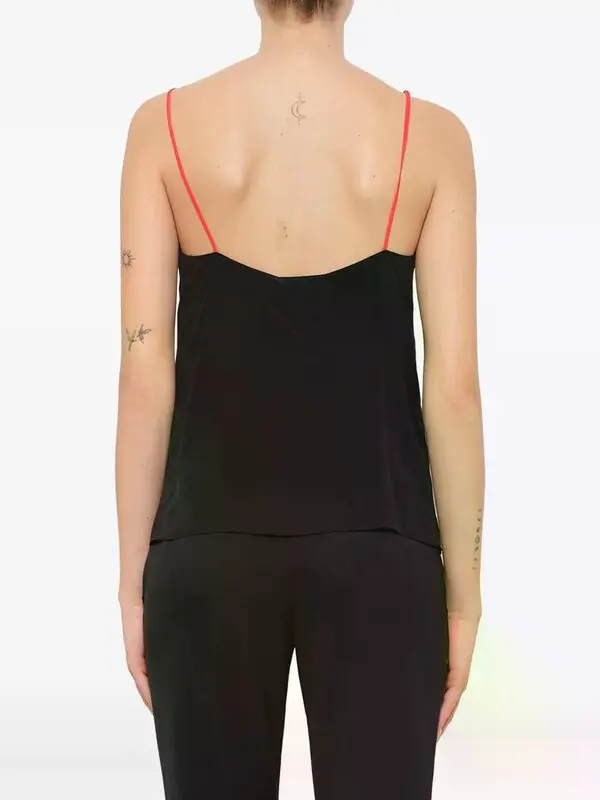 LANVIN Colour-block Silk Top