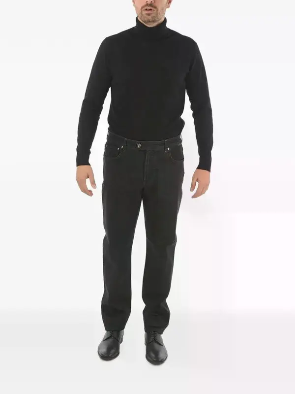 Corneliani Straight-leg Jeans - Black