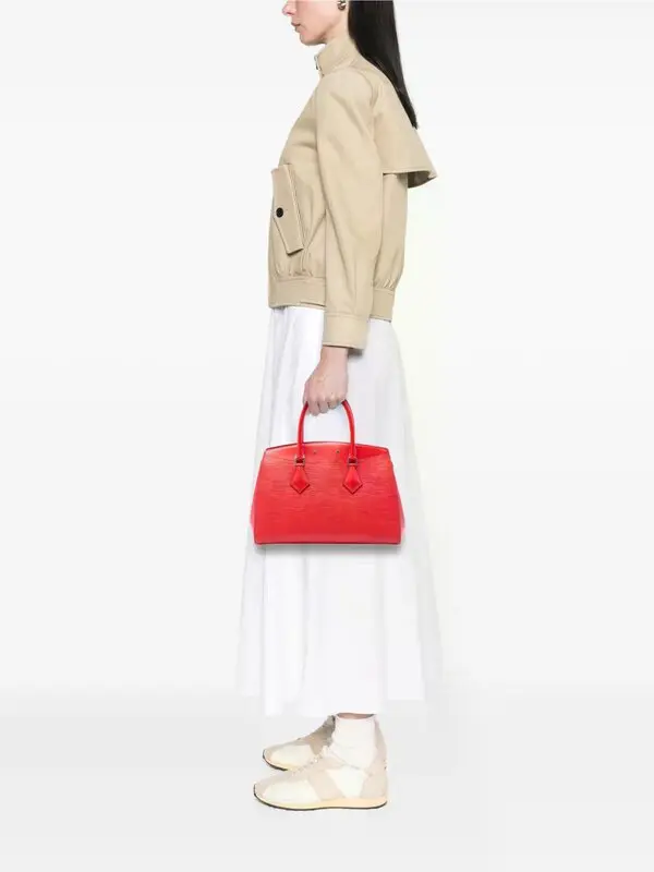 LOUIS VUITTON Epi Leather Satchel - Red