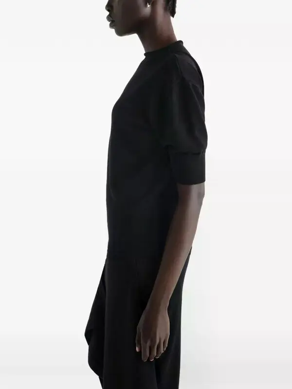 LEMAIRE Short-sleeve Fine Merino Wool Sweater