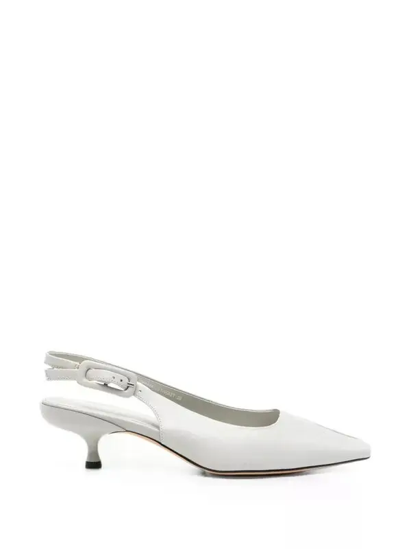 SERGIO MORETTI FIRENZE Pointed-toe Slingback Pumps