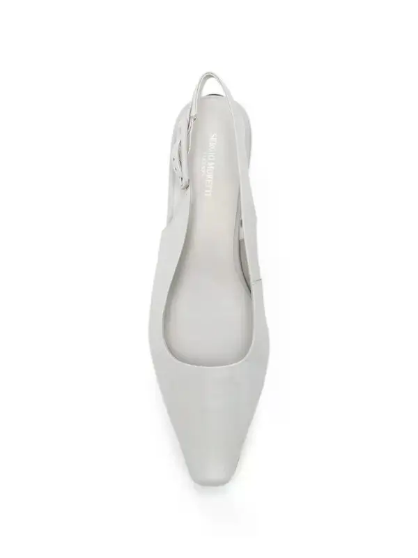 SERGIO MORETTI FIRENZE Pointed-toe Slingback Pumps
