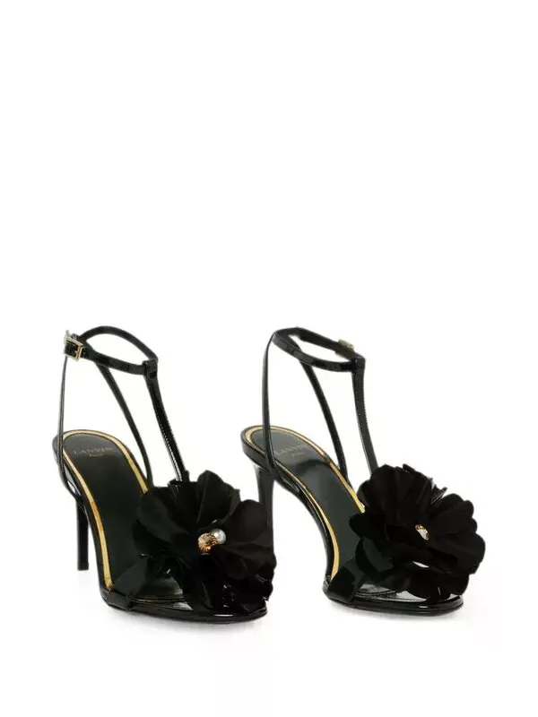 LANVIN Embellished Floral Sandals