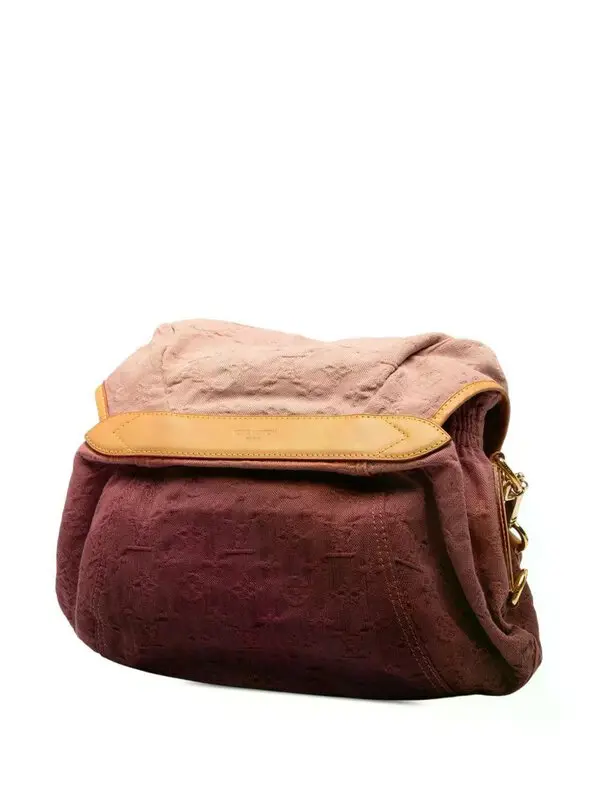 LOUIS VUITTON Monogram Denim Sunshine Crossbody Bag - Pink