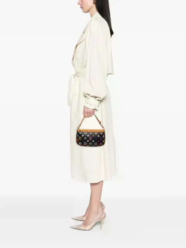 LOUIS VUITTON 2003 Monogram Multicolore Pochette Accessoires Shoulder Bag - Black