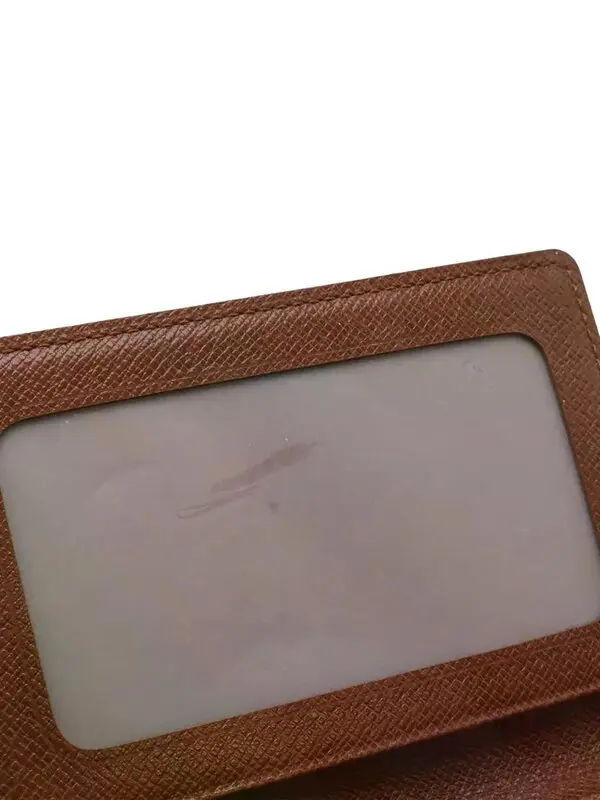 LOUIS VUITTON 1994 Monogram Porte 2 Cartes Vertical Card Holder
