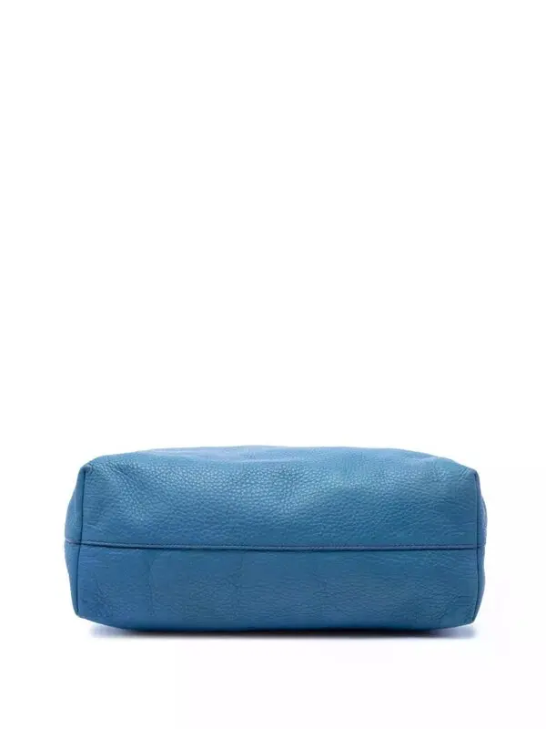Prada Vitello Daino Open Convertible Tote Satchel
