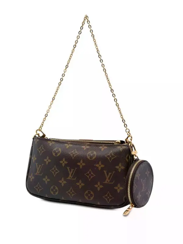 LOUIS VUITTON 2020 Monogram Multi Pochette Accessoires Satchel - Brown