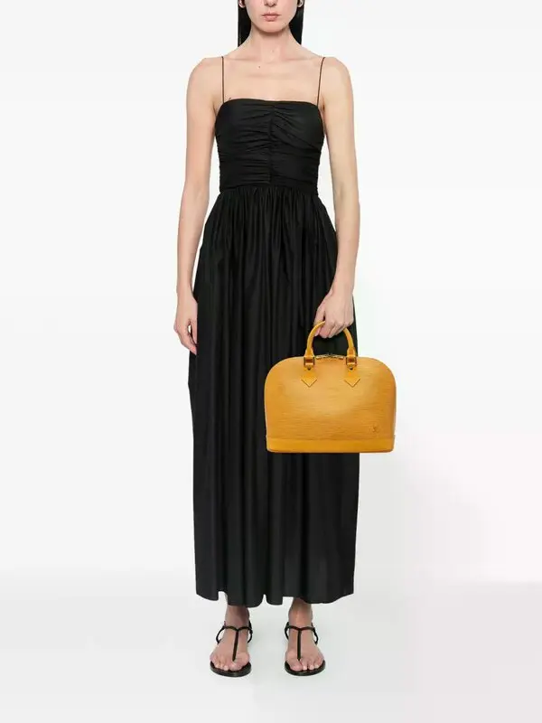 LOUIS VUITTON Epi Alma Pm Handbag - Yellow