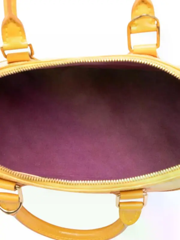 LOUIS VUITTON Epi Alma Pm Handbag - Yellow
